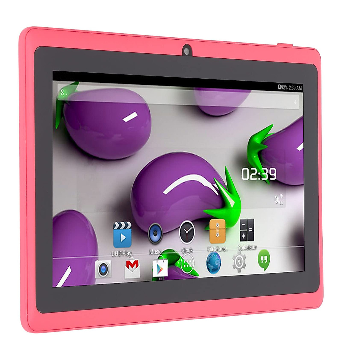 7 inch Kids Tablet Toddler Tablet for Kids, HD 4.4 Tablet 8GB ROM 512GB Expand, 3MP Camera 2600mah Battery Childrens Educational Tablet (Pink)