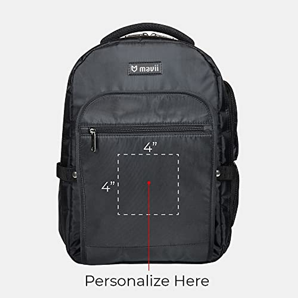 Mavii - The Convention Backpack - 17 inch Suitcase-style Dance Backpack, Versatile Travel Gear, Black