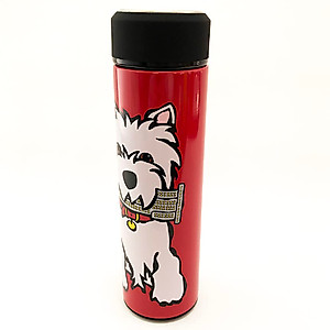 Marc Tetro NYC Westie Insulated Water Bottle