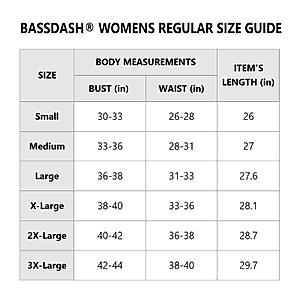 BASSDASH Women’s UPF 50+ UV Sun Protection T-Shirt Long Sleeve Fishing Hiking Performance Shirts