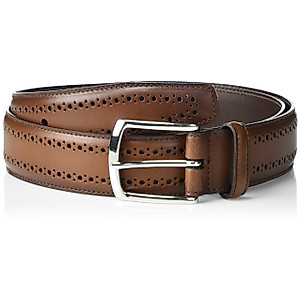 Allen Edmonds Manistee Men's Belt, Coffee, 34