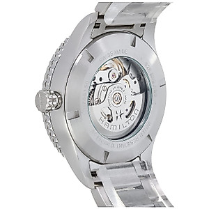 Hamilton Watch Khaki Aviation Converter Swiss Automatic Watch 42mm Case, Black Dial, Silver Stainless Steel Bracelet (Model: H76615130)