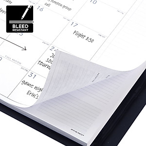 AT-A-GLANCE 2022-2023 Planner, Weekly & Monthly Academic, 7" x 8-3/4", Medium, Contemporary Lite, Black (7058XL0523)