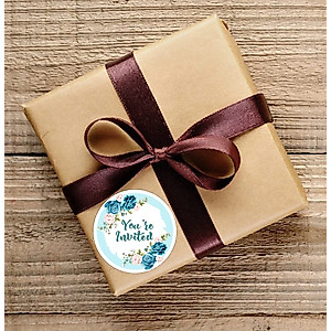 Wedding Invitation Stickers 2 Inch You're Invited Wedding Envelope Seals,240 Pcs Per Pack