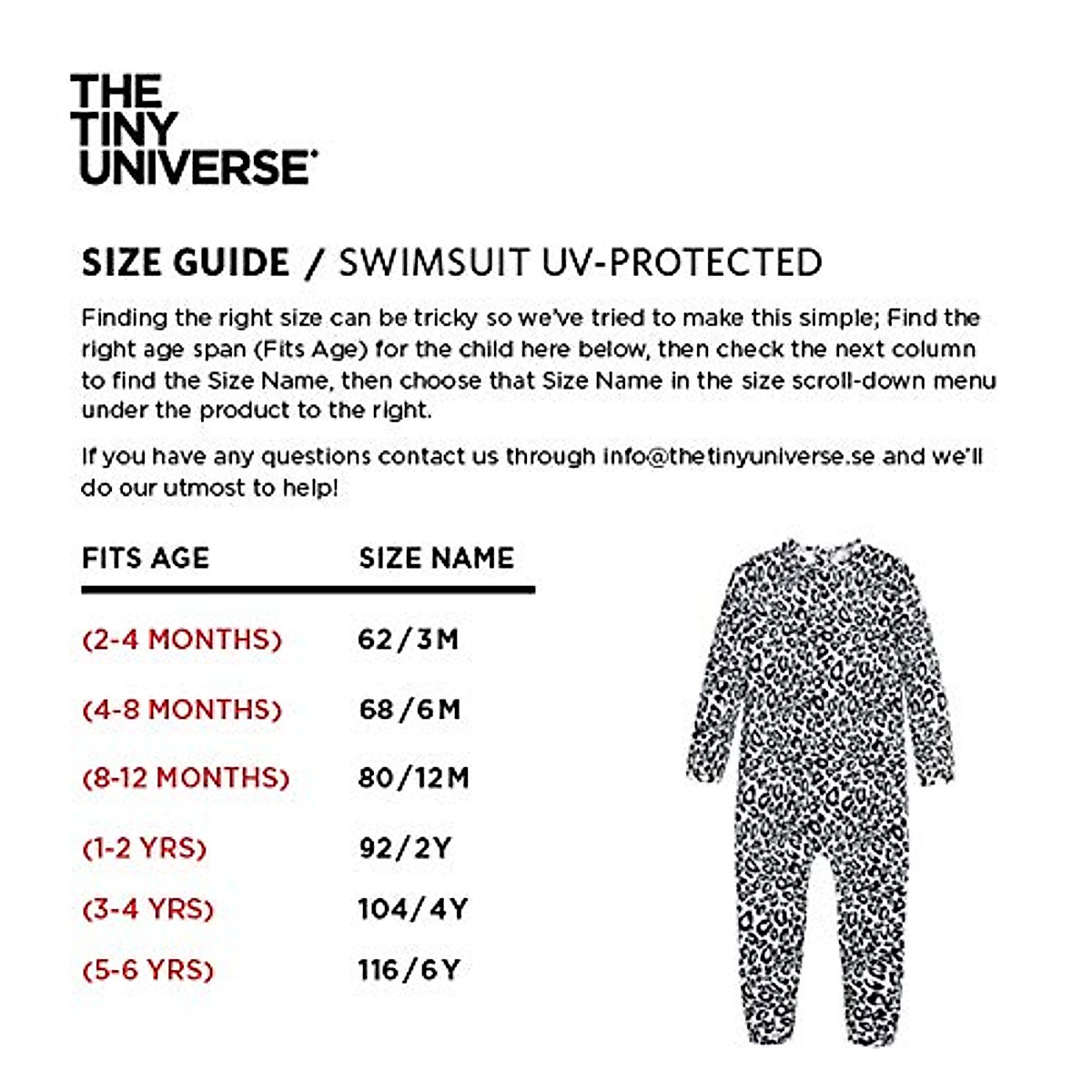 The Tiny Universe UV Protection Sunsuit Rash Guard, Long Sleeve - Unisex One Piece Baby Boys and Girls, UPF 50+ Toddler Swimsuit