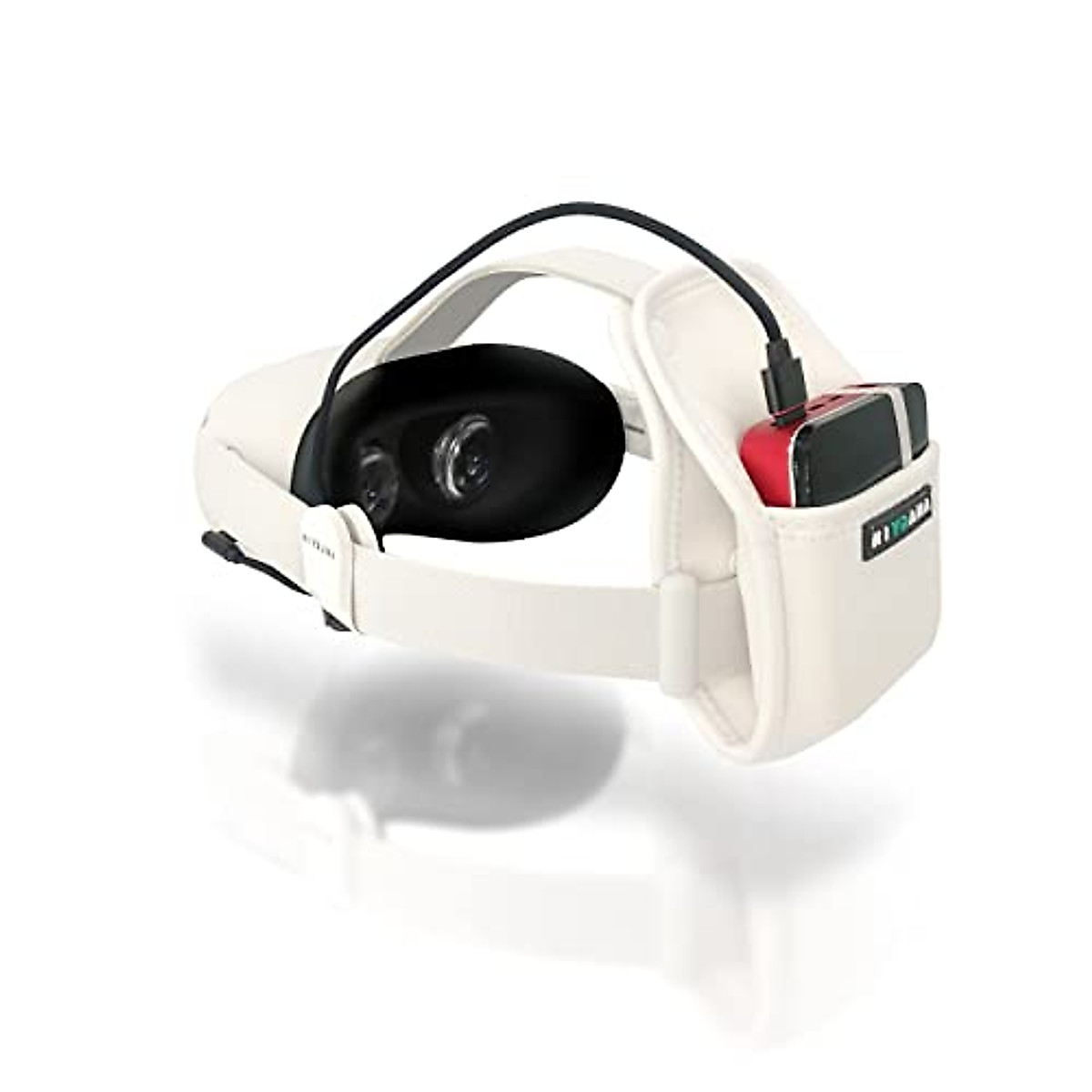 NIVRANA VR Battery Pack Compatible with Oculus Quest 2 – High Speed 10,000mAh VR Power Bank Gives up to 8 Hours of Epic Uninterrupted Game Play – VR Headset Accessory