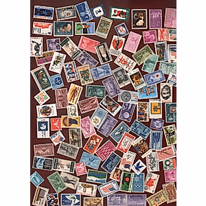STAMP COLLECTORS! Nice Large Lot of 100 Vintage Mint US Postage Stamps - All Stamps are New, Mint Condition ~ Each Packet is different! (Reference Picture only) by USPS