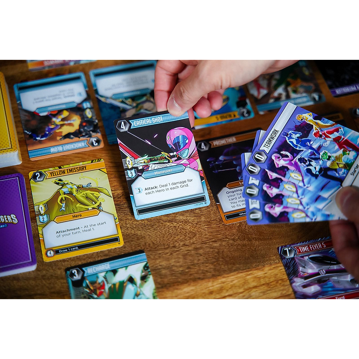 Power Rangers Deck-Building Game: Shattered Grid Expansion - New Content, Time Travel, Alternate Universes & More! Ages 14+, 2-4 Players, 30-70 Min