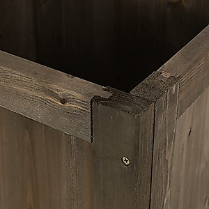 Christopher Knight Home Elina Planter Bench, Gray