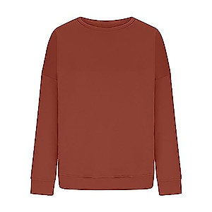 Oversized Sweatshirt For Women Fall Fashion 2023 Long Sleeve Crewneck Pullover Sweatshirts Casual Loose Sweater Tops