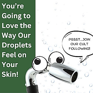 High Sierra Showerheads® - Solid Metal Handheld Shower Head Kit with Slip-Free Grip. Includes Handheld Shower Head, Trickle Valve, Hose with Silicone Inner Tube, and Holder. 1.5 GPM. Chrome