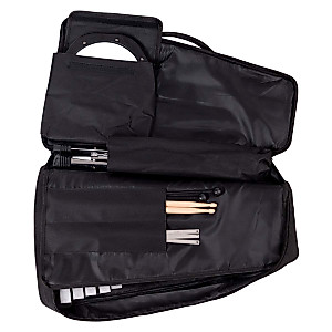 ReunionG Percussion Practice Bell Kit Set Professional Music Stand Xylophone with Bag Case for School Kid Band Teacher