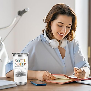 Friendship Gifts for Women Friends - Birthday Gifts for Women Friendship, Best Friend Christmas Gifts For Women - Gifts for Best Friends Women, Gifts for Friends Female - Sister Gifts - 20 Oz Tumbler