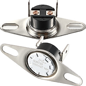 Thermal Switch Fireplace Fan Control Switch Thermal Fan Switch for Fireplace Blower (115 Degree ON, 90 Degree Off)