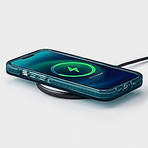 CASETiFY Impact iPhone 13 Pro Max Case [6.6ft Drop Protection] - Check II - Baby Blue Twist - Clear Frost