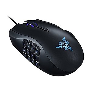 Razer RZ01-01610100-R3U1 Naga Chroma - Ergonomic RGB MMO Gaming Mouse- 12 Programmable Thumb Buttons & 16,000 Adjustible DPI