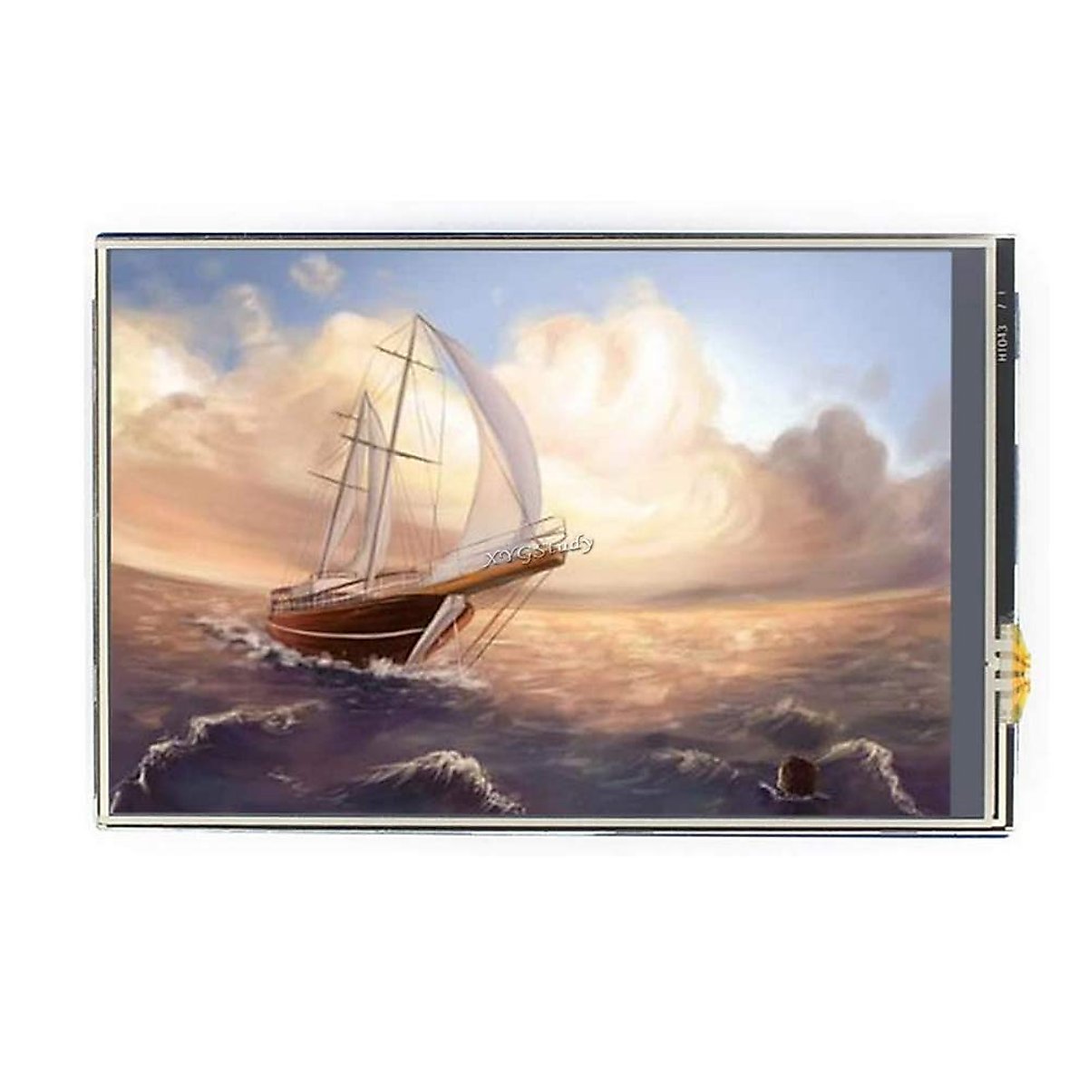 XYGStudy 4 inch Touch Shield LCD Resistive Screen Display 4" LCD 480x320 Resolution Controller