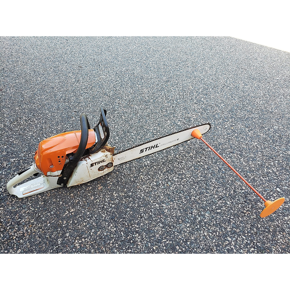 The Perfect Stick 16 inch magnetic firewood cutting tool to measure firewood length