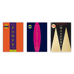 The Robert Greene Collection 3 Books Set (The Concise 48 Laws Of Power, The Concise Mastery, The Concise Art of Seduction)