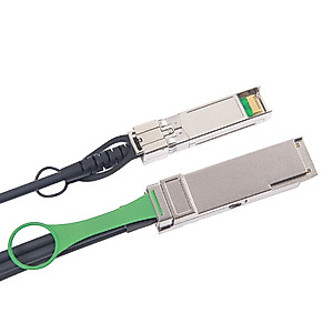 40G QSFP+ to 4xSFP+ Breakout DAC - 40GBASE-CR4 Passive Direct Attach Copper Twinax QSFP to SFP Cable for Juniper QFX-QSFP-DACBO-1M Devices, 1-Meter(3.3ft)