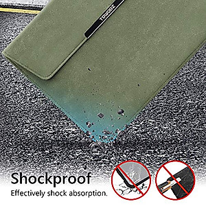 TOWOOZ MacBook Air M2 Sleeve Waterproof Thin Laptop Sleeve Case Compatible with 2022 M2 Chip MacBook Air 13.6 Inch A2681 / MacBook Air 13-13.6 Inch/MacBook Pro 13-14 Inch, with Accessory Pouch