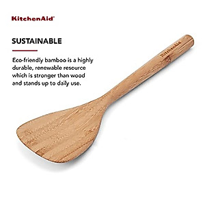 KitchenAid Universal Bamboo Short Turner, One size, Wood