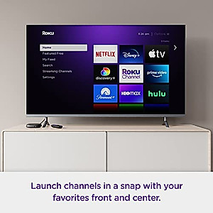 Roku Ultra 2022 4K/HDR/Dolby Vision Streaming Device and Roku Voice Remote Pro with Rechargeable Battery, Hands-Free Voice Controls, Lost Remote Finder, and Private Listening