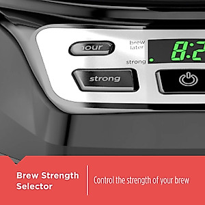 BLACK+DECKER 12-Cup* Programmable Coffeemaker, Black, CM1070B-1