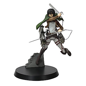 Sega On Titan Survey Corps 7" Mikasa Ackerman Action Figure with 3D Maneuver Gear