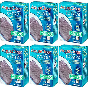 Aqua Clear 70 (300) Activated Carbon 4.2 oz x 6pk