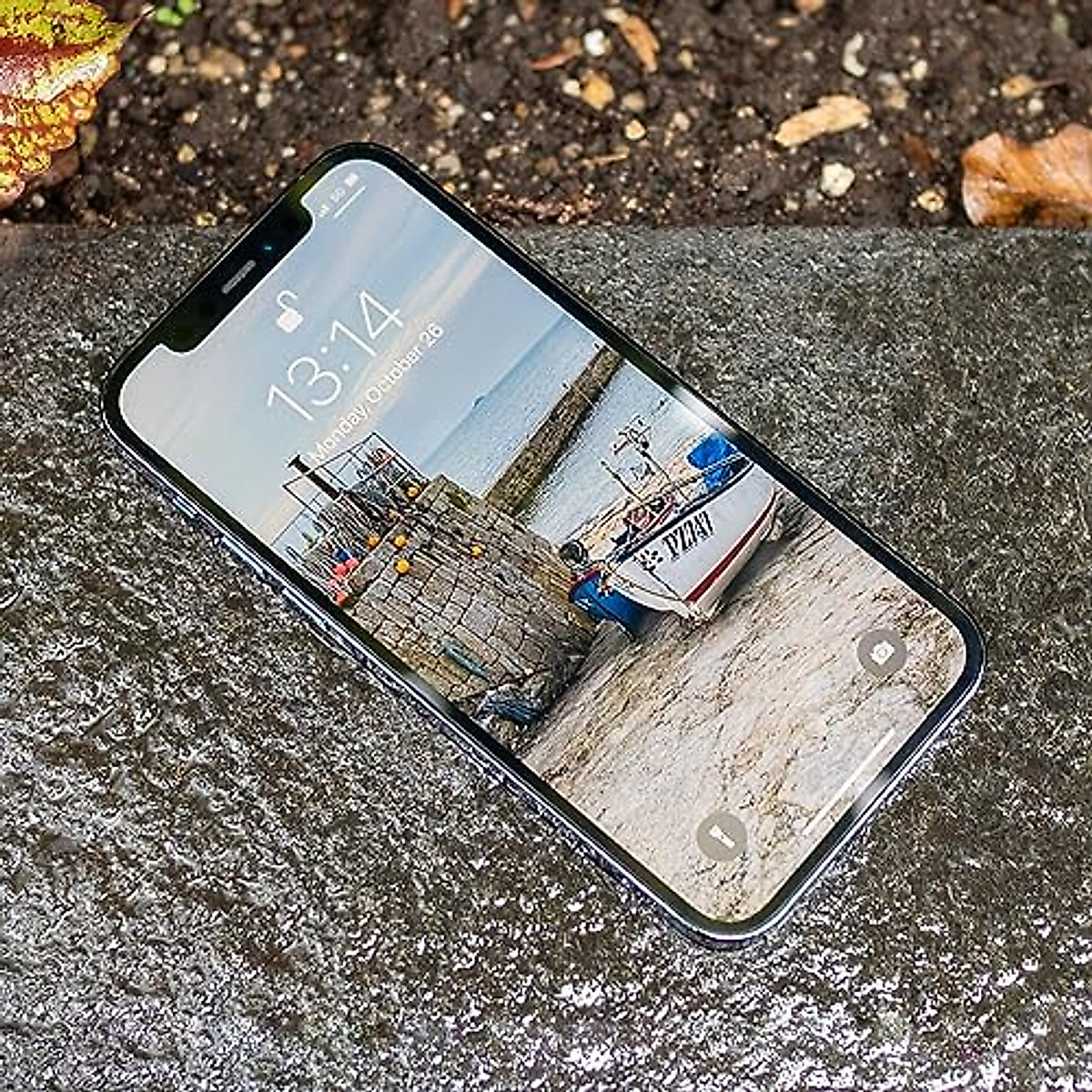 Apple iPhone 12 Pro 6GB RAM 128GB/256GB ROM Unlocked Smartphone Face ID 6.1" OLED Screen A14 Bionic 12MP Camera 5G Mobile Phone Official Standard/Silver / 256G|6GB
