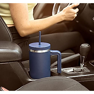 Hydrapeak Voyager 40 oz Tumbler With Handle and Straw Lid, Tumbler, 40 Oz Tumbler Handle, Tumbler Lid Straw, Tumblers, 40oz Tumbler With Handle (Sage)