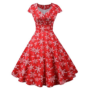 XKLVMH Prom Dress Christmas Dress Christmas Dress Plus Size Elegant Christmas Party Dresses for Plus Size Women Christmas Dress Women Formal Elegant Christmas Party Dresses for Plus Size Women