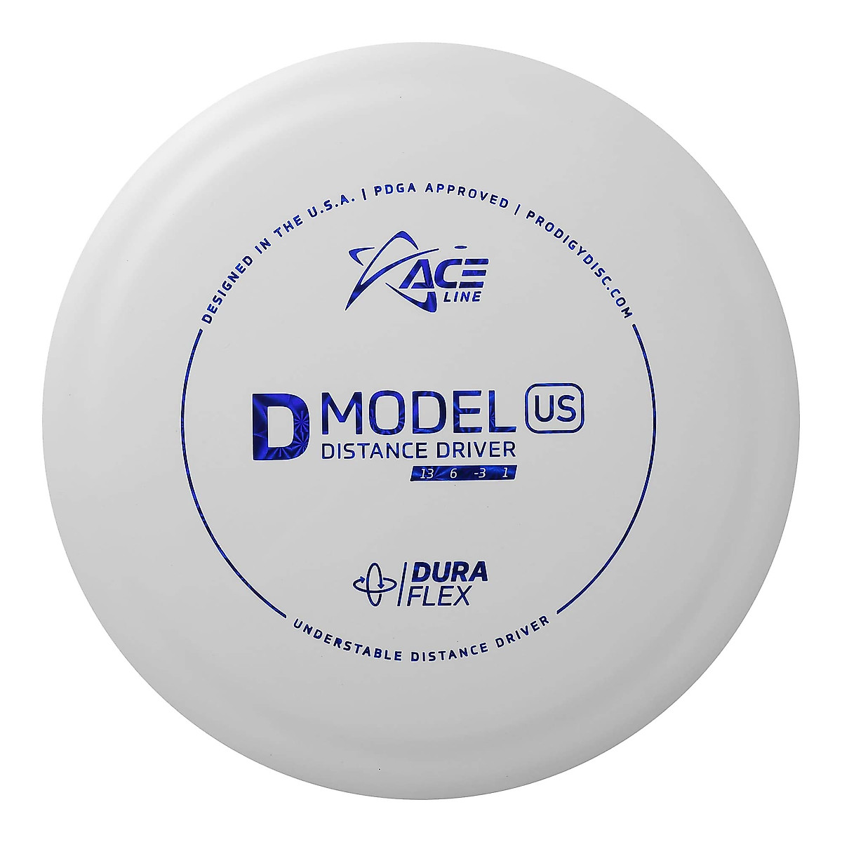 Prodigy Disc Ace Line DuraFlex D Model US Distance Driver Golf Disc [Colors May Vary] - 170-175g