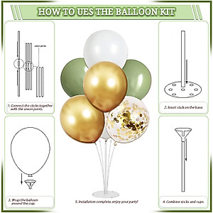 LFSTGN 310 Pcs Sage Green Bridal Shower Decorations, Bachelorette Party Decorations Favors - "BRIDE TO BE" Banner, Veil, Balloon, Photo Props, Tableware with Eucalyptus Leaf for 25 Guests