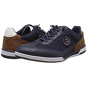 Bugatti Men's Low-Top Sneakers, Blue Dark Blue 4100, 9