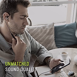 Shure SE846 Wired Sound Isolating Earbuds, High Definition Sound + Natural Bass, Four Drivers, Secure in-Ear Fit, Detachable Cable, Durable Quality, Compatible with Apple & Android Devices - Black