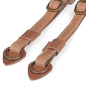 MegaGear SLR, DSLR Sierra Series Genuine Leather Camera Shoulder or Neck Strap