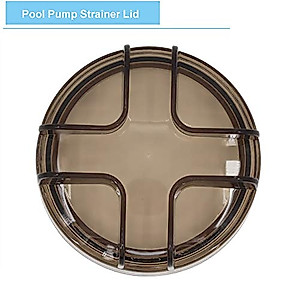 𝟐𝟎𝟐𝟑 𝙐𝗽𝒈𝒓𝒂𝒅𝒆𝒅 Pool Strainer Lid for Compatible with Sand Filter Pump 3/4HP 2400GPH Pond 75110 Pool Sand Filter 13" Pump 3/4HP Above Ground Swimming Pool Pump Sand Filter Strainer Cover