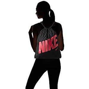 NIKE Youth Gymsack GFX Bag, Black/Black/Rush Pink, Misc