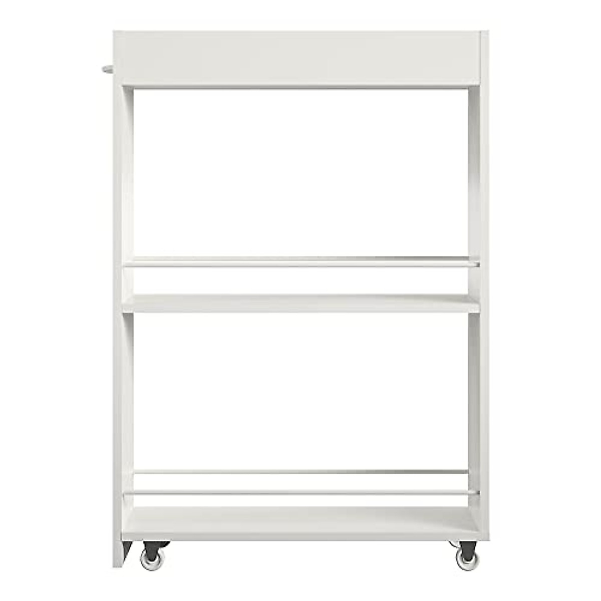 Ameriwood Home Trestle Laundry Cart, White