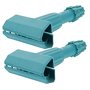 8 Pcs Commercial Mop Clip Mop Making Part Detachable Mop Head Clamp Mop Head Holder Mop Head Clamps Mop Clips Mop Replacement Clamp Plastic Red Thread Wax Mop(Greenx5pcs,24.00X11.50X6.00CMx2pcs)