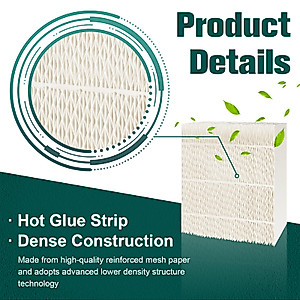 ROMON 1043 Humidifier Super Filter Wick Replacement for Essick Air AIRCARE 821000 826000 826800 831000 EP9500 EP9700 EP9R500 EP9R800 and Bemis Space Saver 8000 Series Humidifiers, 1 Pack