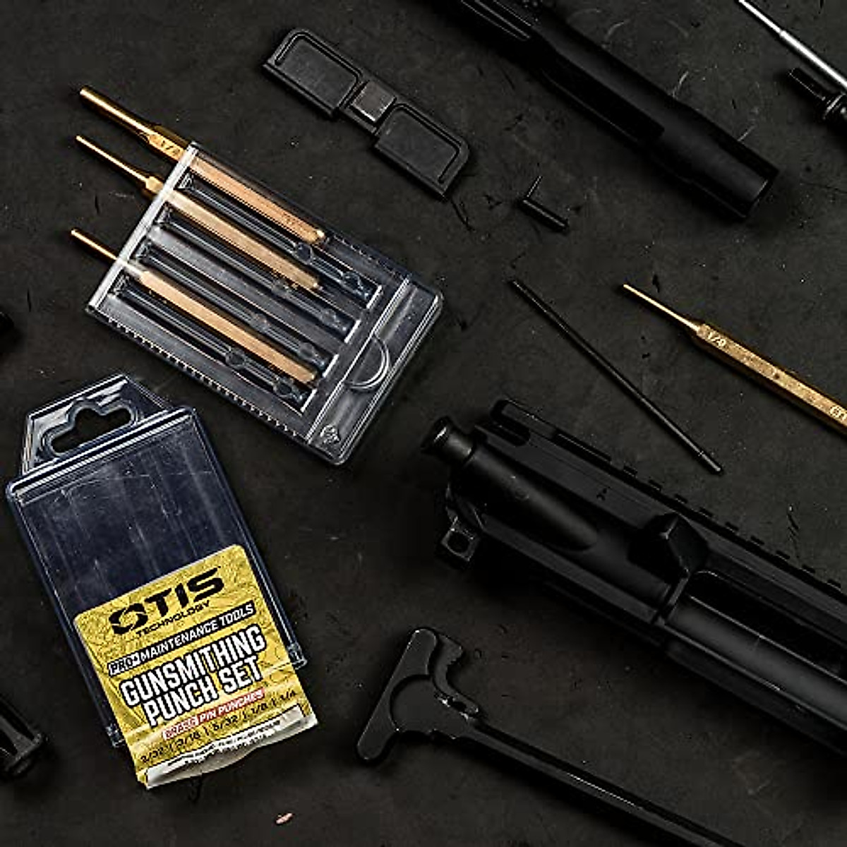 Otis Technology Pro+ 5 Piece Brass Punch Set