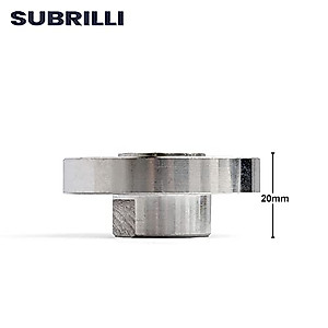 2 Pcs Flush Cut Adapter Flange 5/8"-11 Thread for Diamond Blades Quad Hole Mount Angle Grinder Accessories