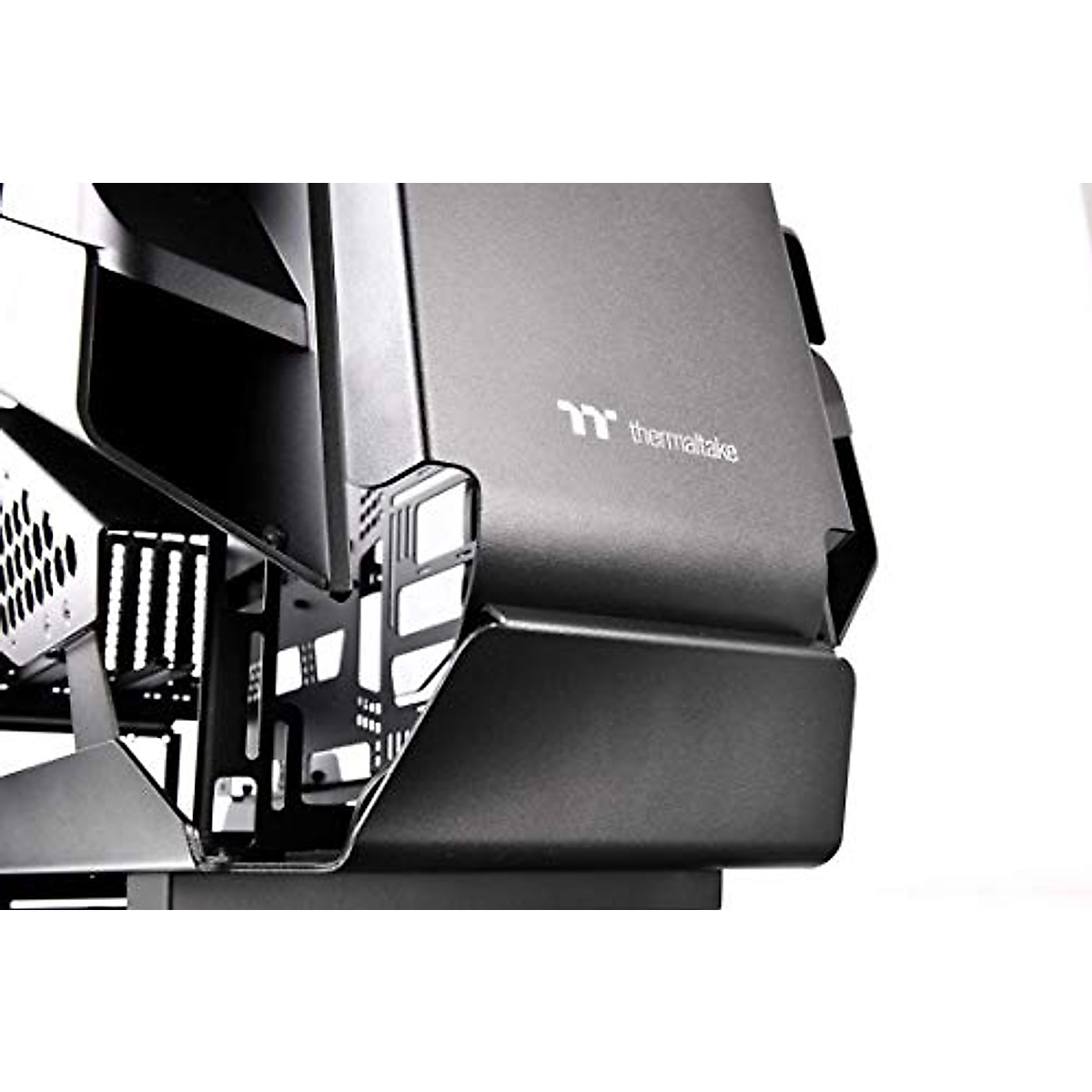 Thermaltake AH T600 Helicopter Styled Open Frame Tempered Glass Swing Door E-ATX Full Tower Case CA-1Q4-00M1WN-00