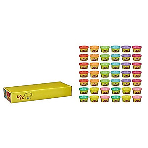 Play-Doh Handout 42-Pack of 1-Ounce Non-Toxic Modeling Compound, Kid Party Favors, School Supplies, Assorted Colors, Ages 2 and Up