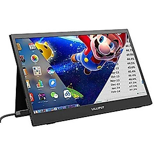 LILLIPUT Thin Portable LCD HD Monitor UMTC-1400 14 USB Type C Hdmi for Laptop,Phone,Xbox,Switch and Ps4 Portable LCD Gaming Monitor
