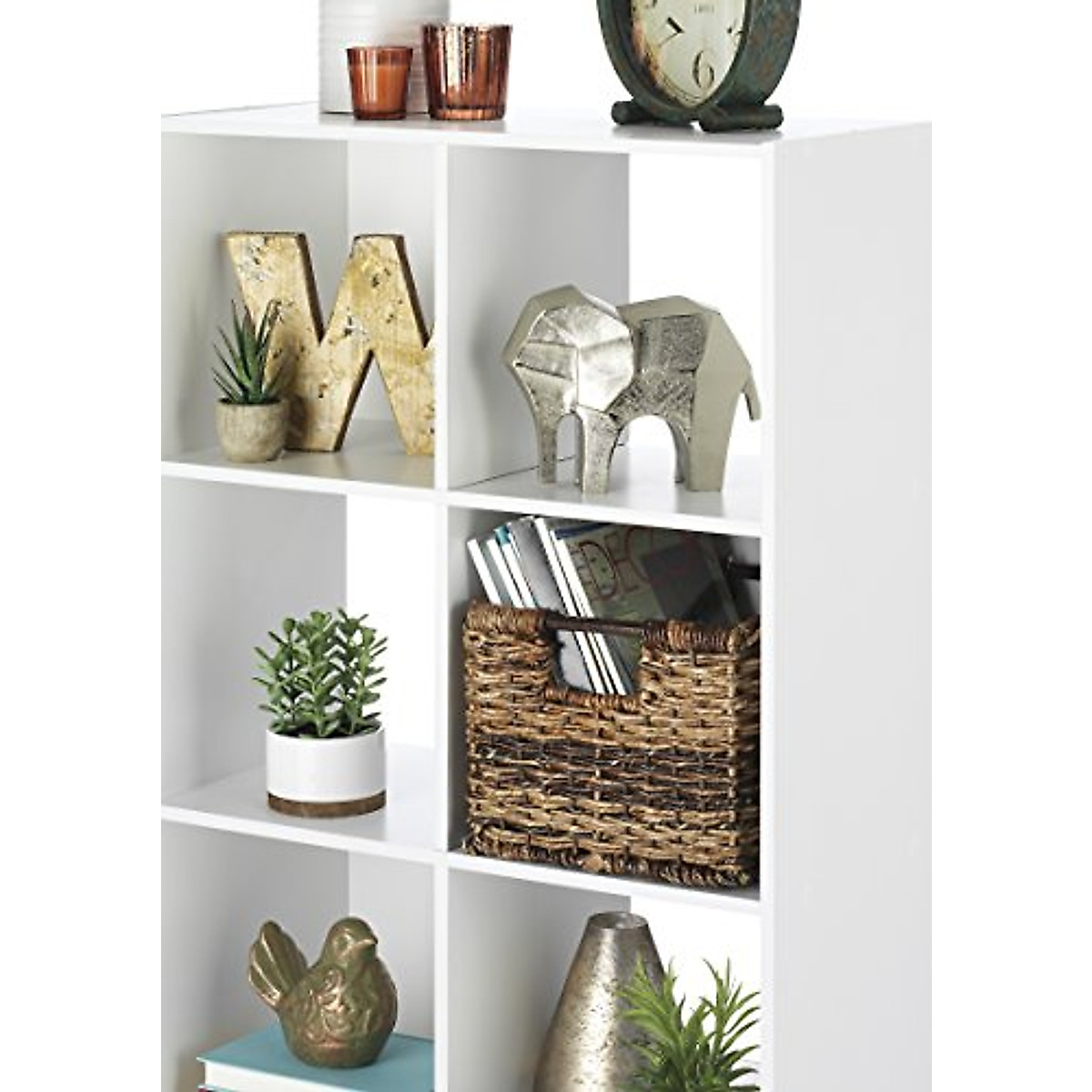 Whitmor 6 White Cube Organizer