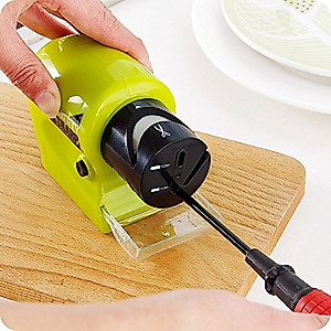 Grinding Sharp Kitchen Knife Sharpener Knives Home Electric Motorized Blades Tool